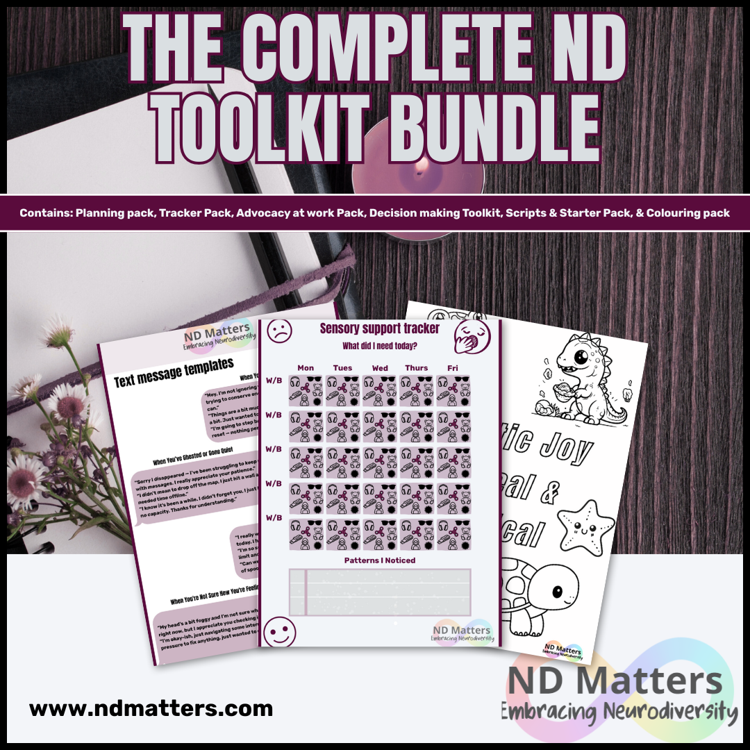 The Complete ND Toolkit Bundle - ND Matters